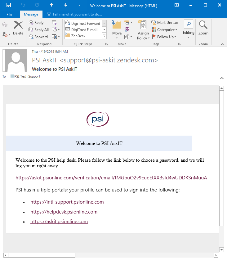 Submitting a Ticket – AskIT